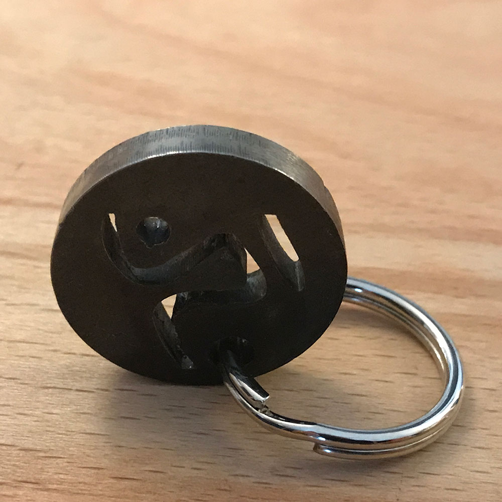 TENDER STORES | OIL HARDENED STEEL KEYRING